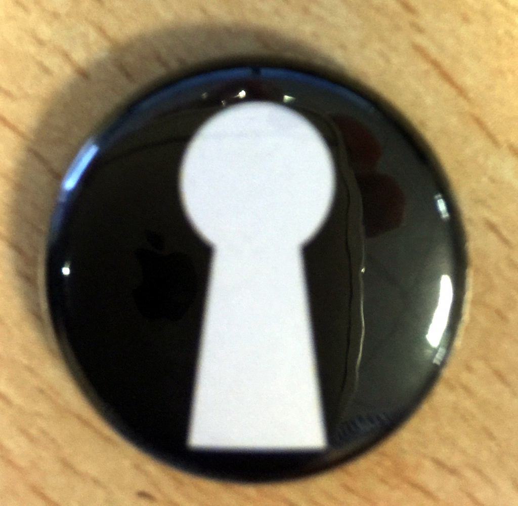 Keyhole Badge – Secret Affair Official Merchandise